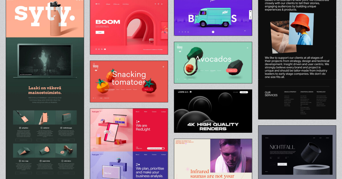 The best web design inspiration to spark creative ideas | Stunning website design examples ...